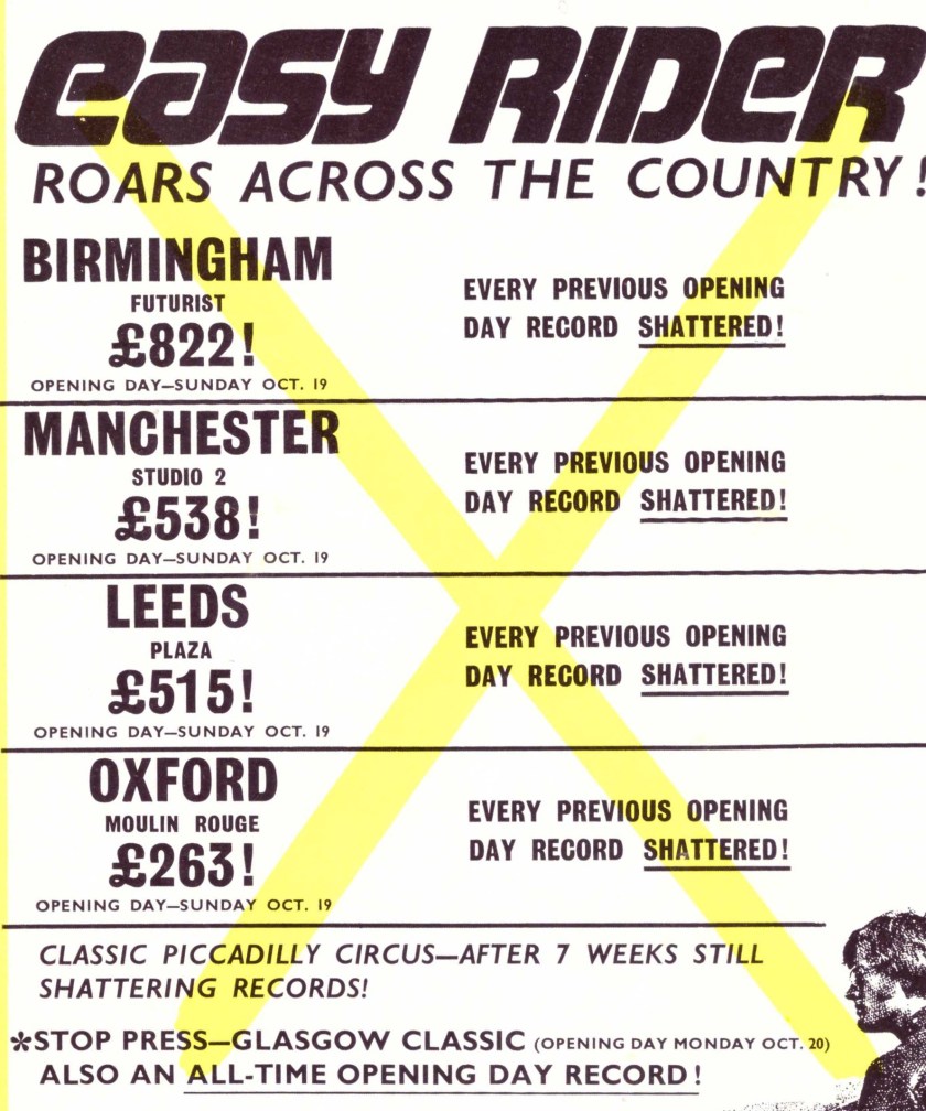 Easy Rider (1969) ***** – The Magnificent 60s