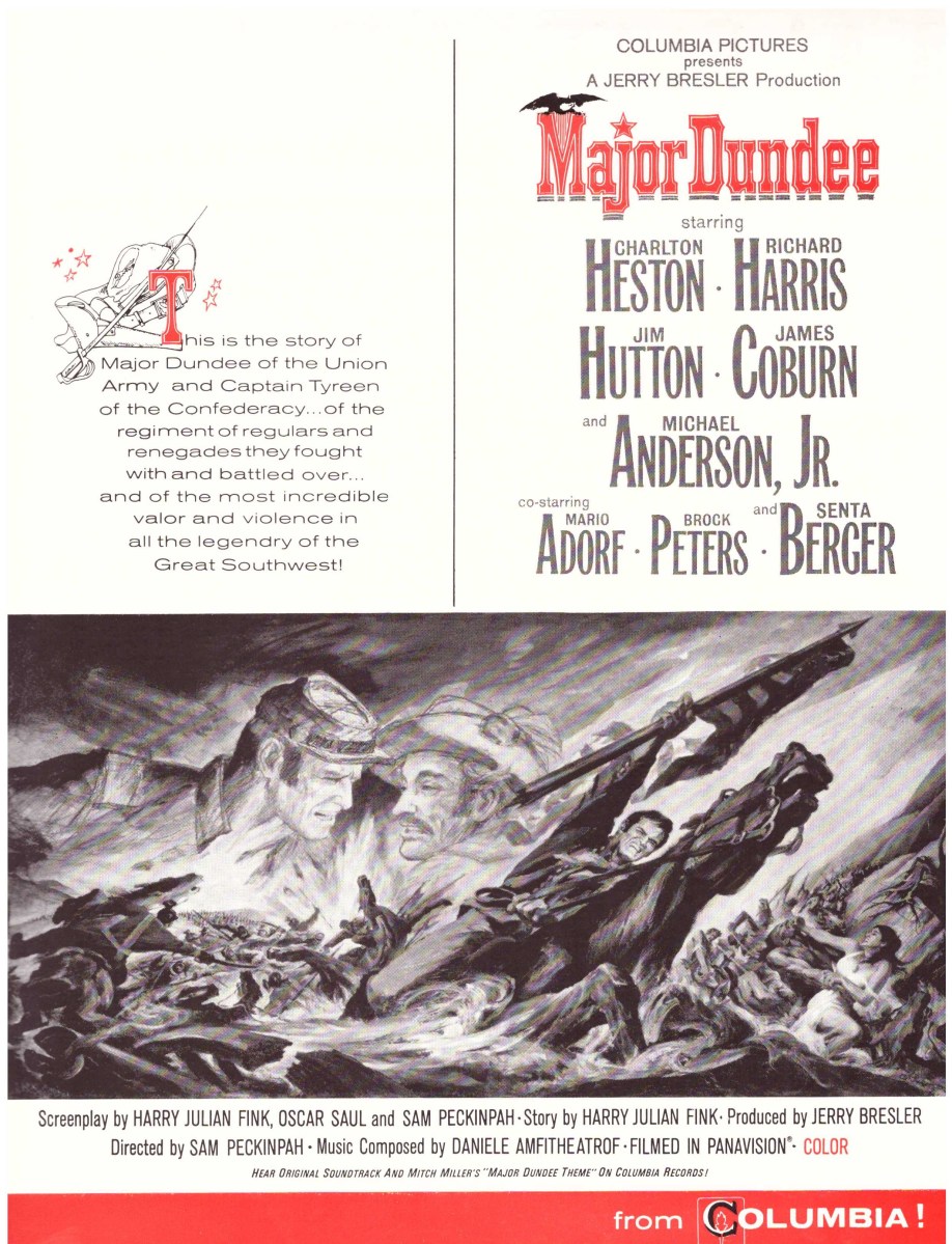 Major Dundee (1965) *** – The Magnificent 60s
