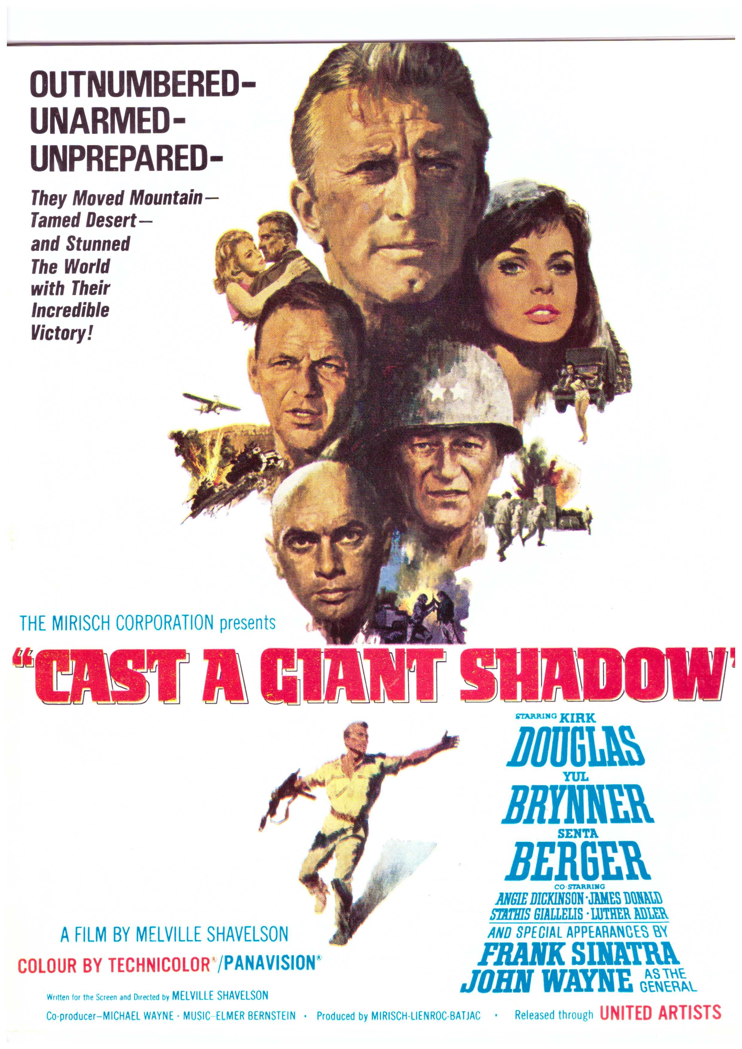 Cast a Giant Shadow (1966) *** – The Magnificent 60s