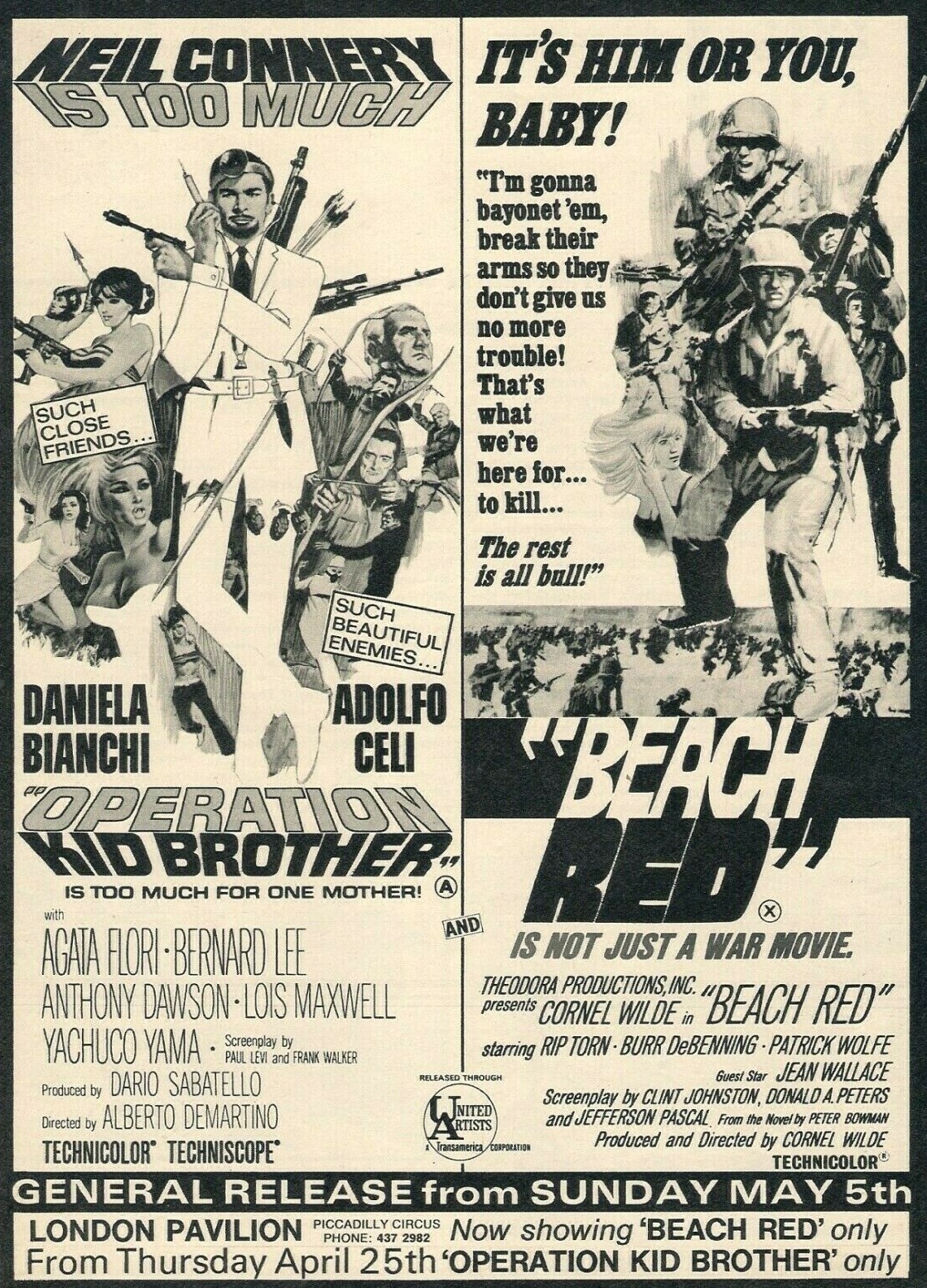 Operation Kid Brother / O.K Connery (1967) *** – The Magnificent 60s