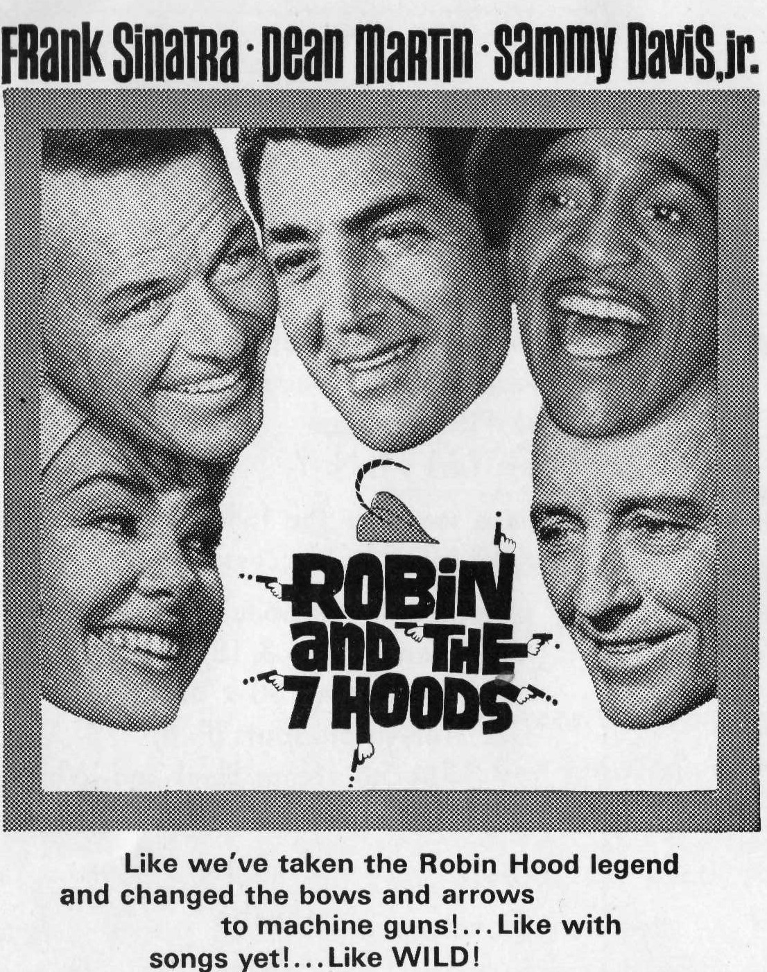 Selling The Rat Pack: Pressbook for “Robin and the 7 Hoods” (1964 ...