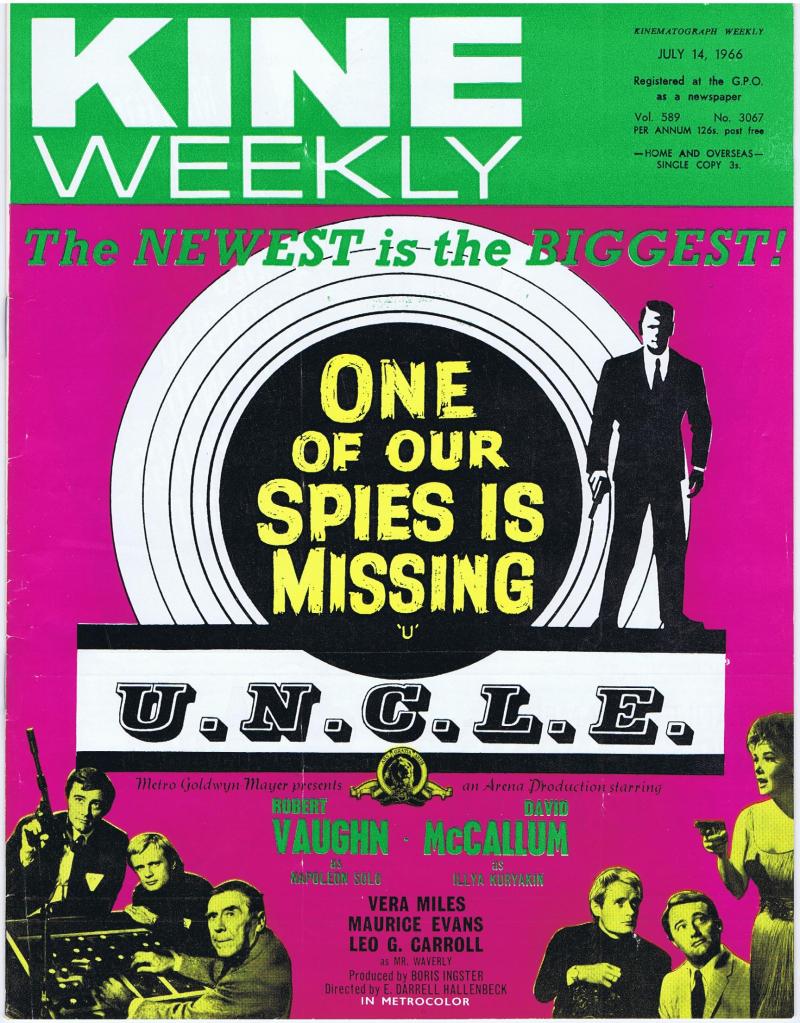 Behind the Scenes: The Spies Who Came in from Television: “The Spy with ...