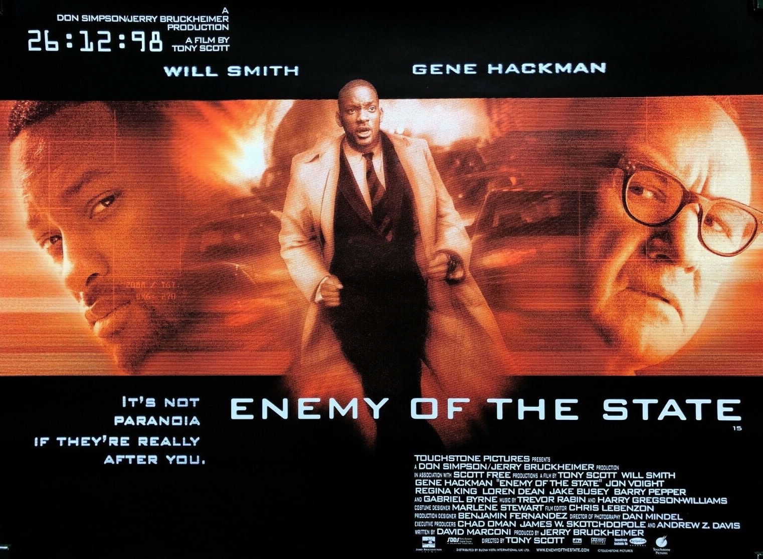 Enemy of the State (1998) **** – The Magnificent 60s