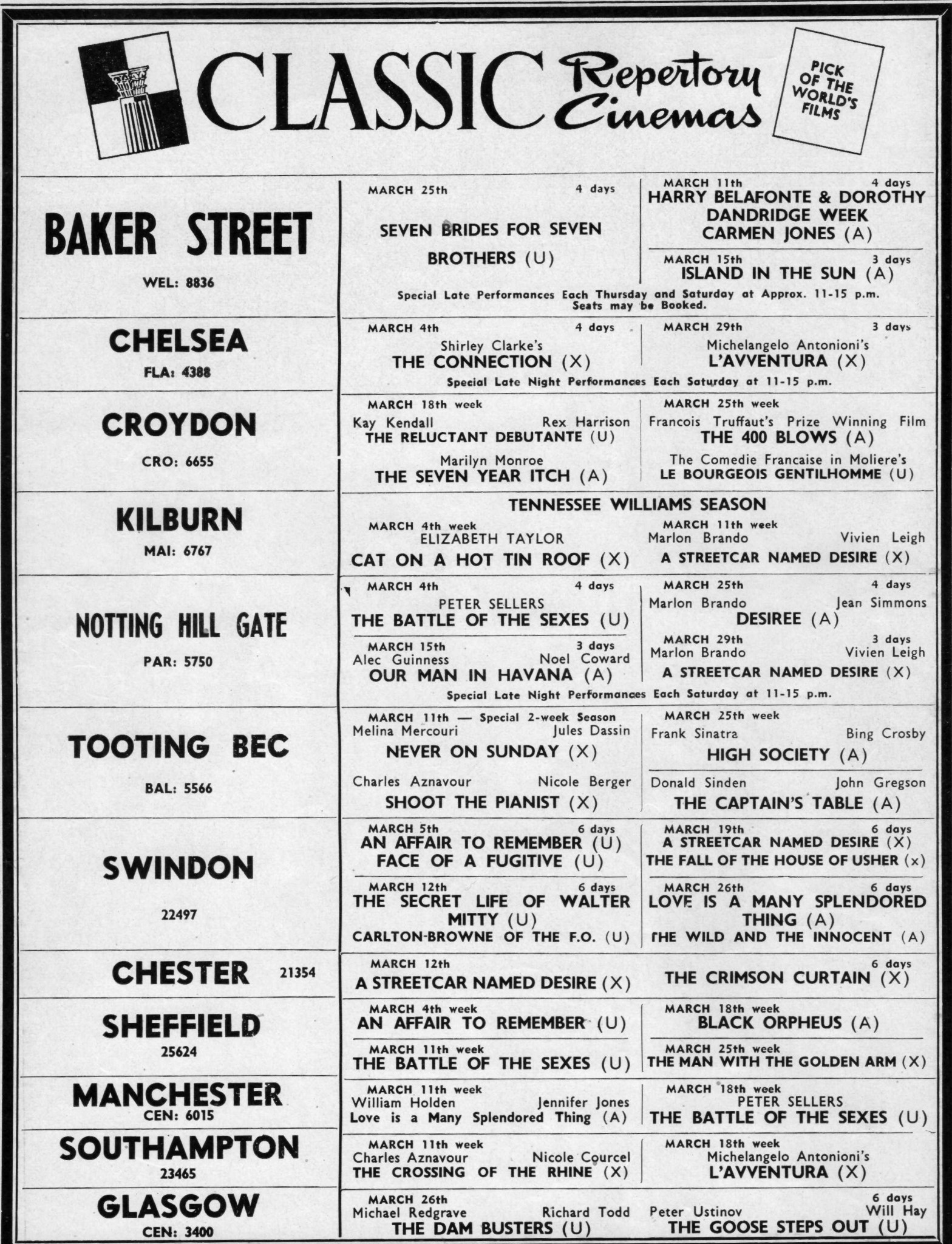 Oldies Every Day of the Week – The Magnificent 60s