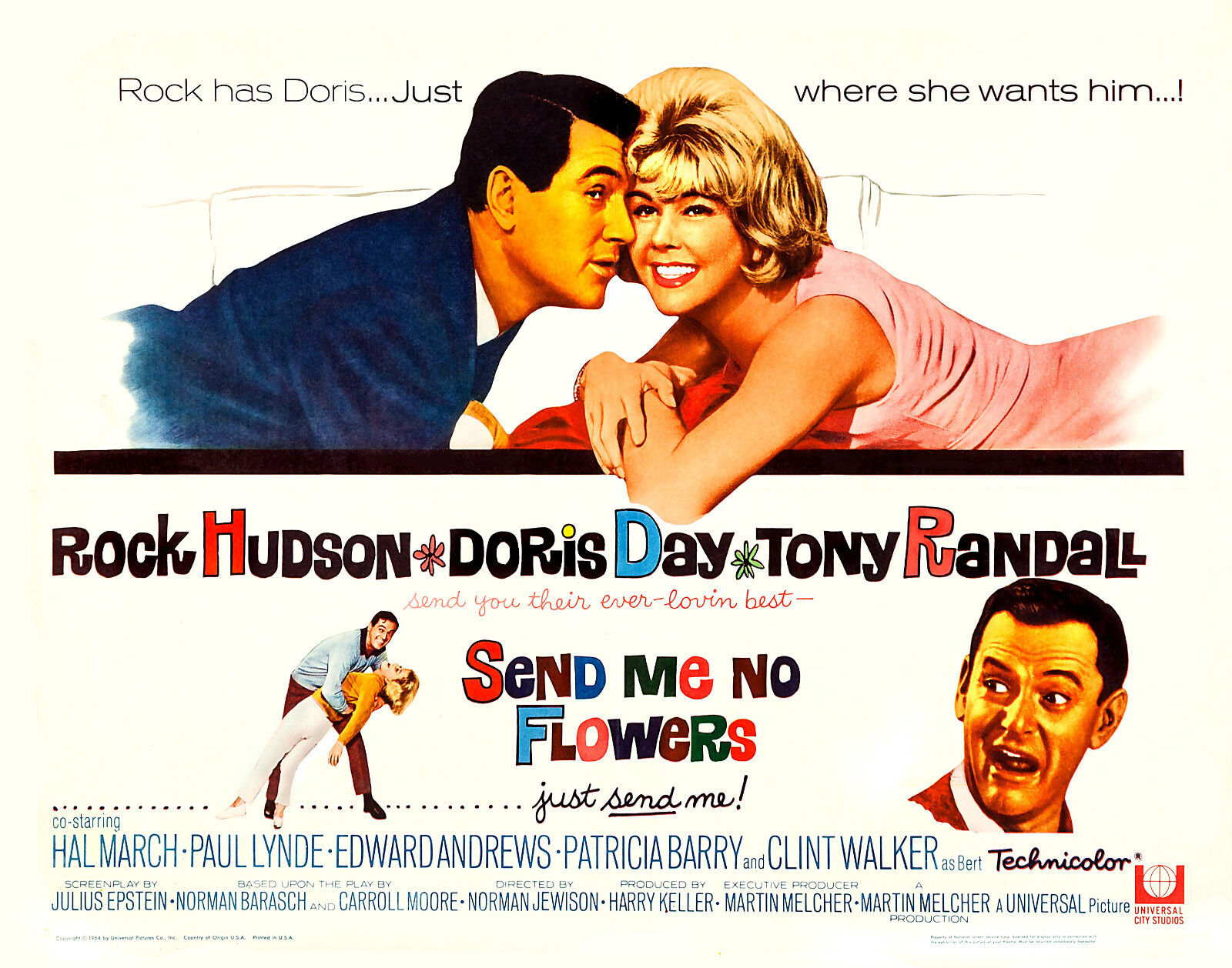 Send Me No Flowers (1964) *** – The Magnificent 60s