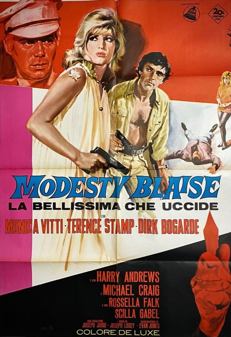 Modesty Blaise (1966) *** – The Magnificent 60s