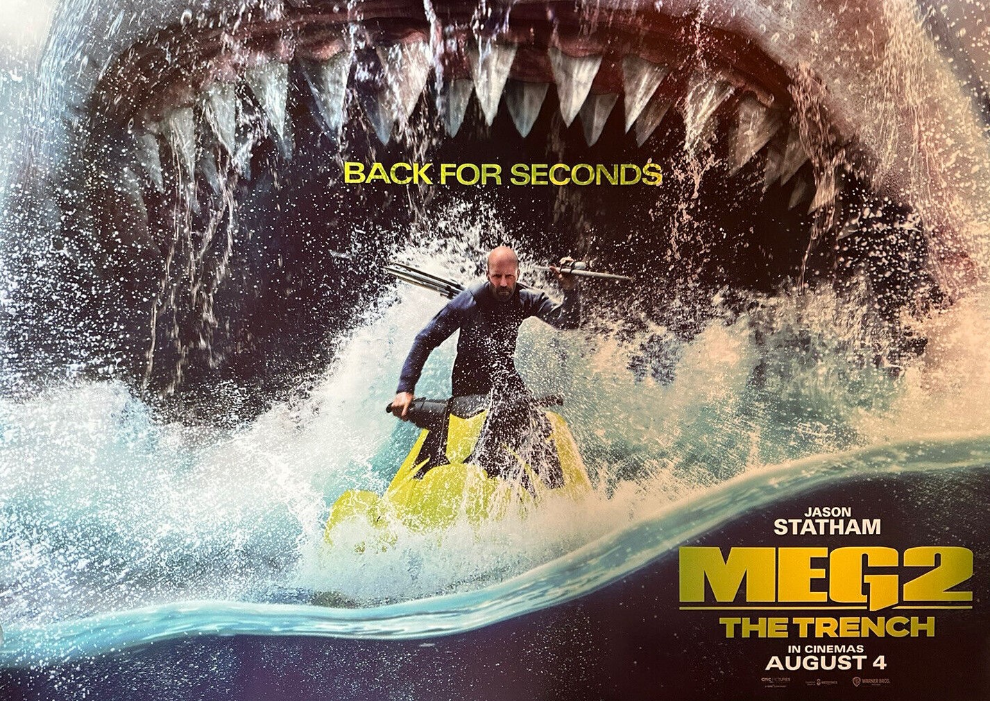 Meg 2: The Trench (2023) **** vs The Dive (2023) ** – The Magnificent 60s
