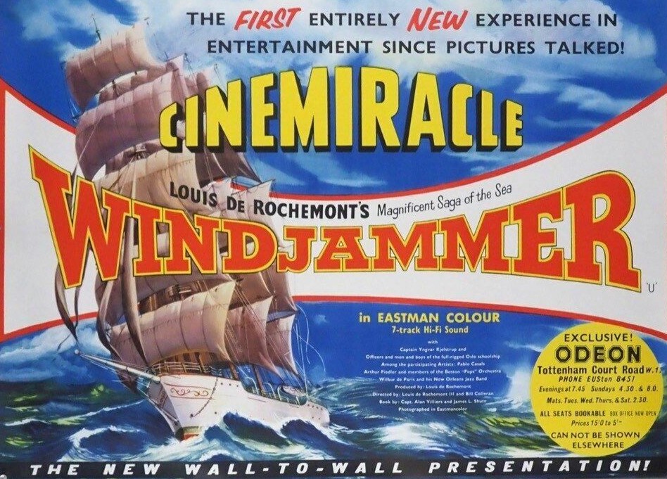 Windjammer (1958) **** – Seen in Cinerama at the Bradford Widescreen ...