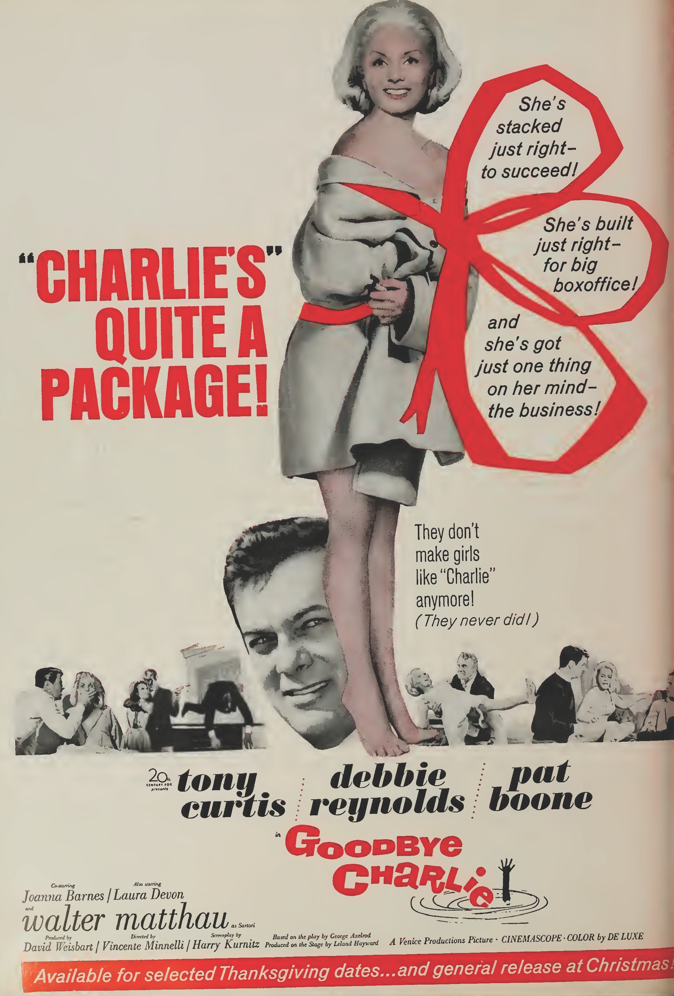 Goodbye Charlie (1964) *** – The Magnificent 60s