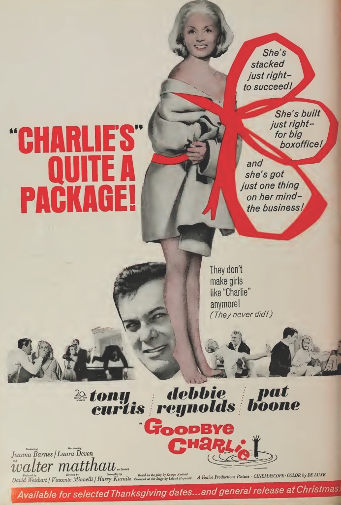 Goodbye Charlie (1964) *** – The Magnificent 60s