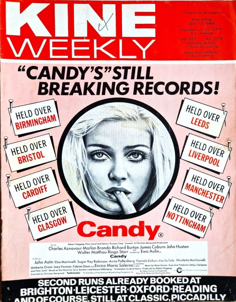 Candy (1968) ** – The Magnificent 60s