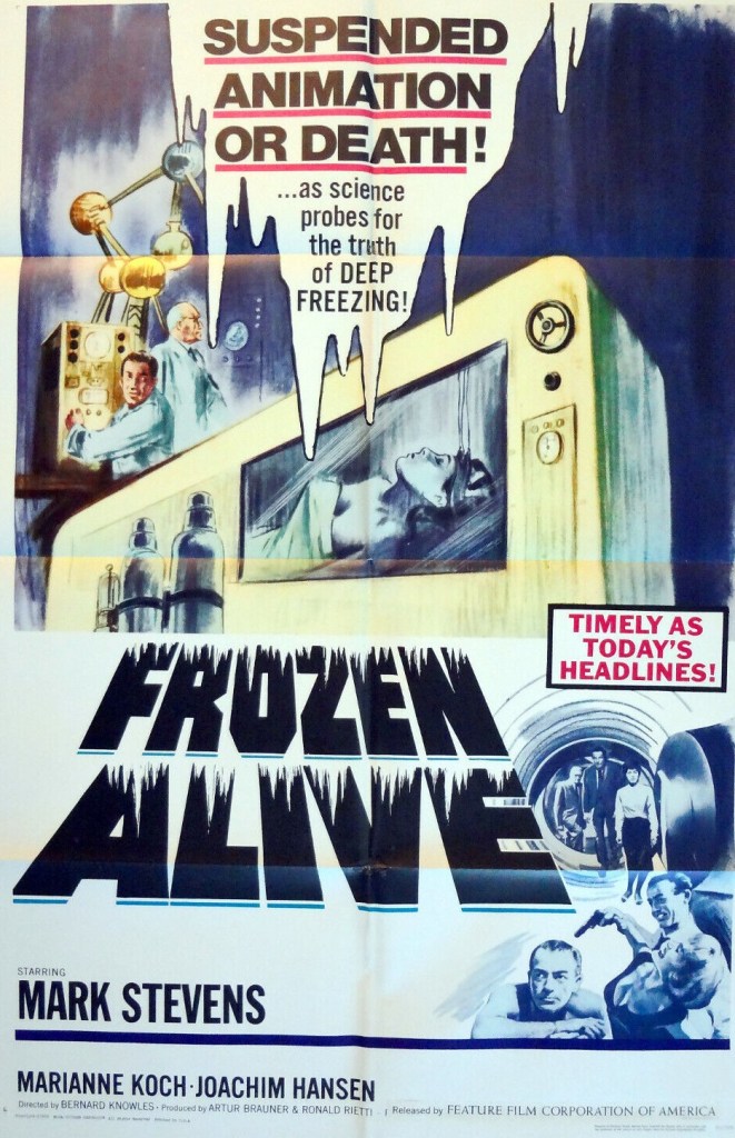 Frozen Alive (1964) *** – The Magnificent 60s