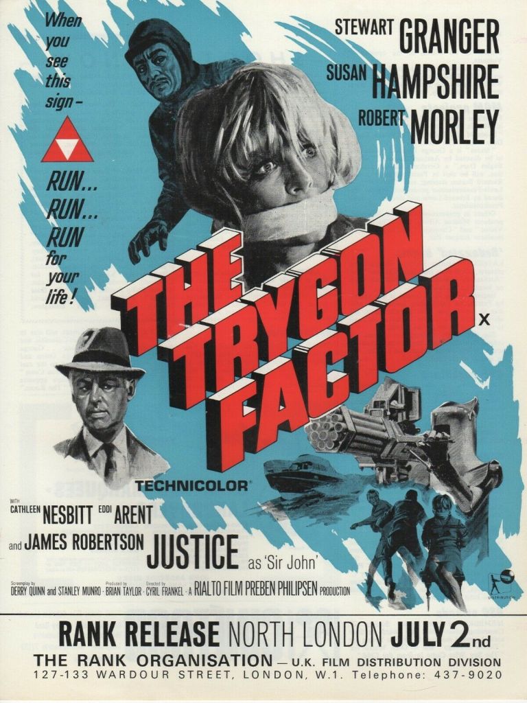 The Trygon Factor (1967) **** – The Magnificent 60s