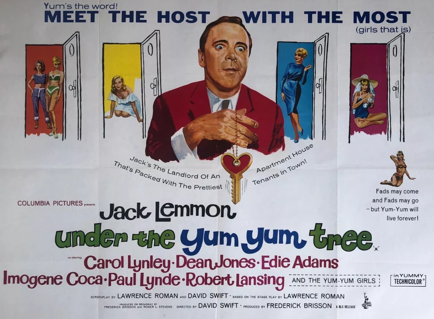 Under the Yum Yum Tree (1963) *** – The Magnificent 60s