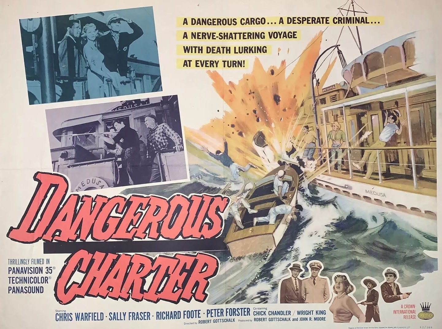 Dangerous Charter (1962) *** – Widescreen Experiment – The Magnificent 60s