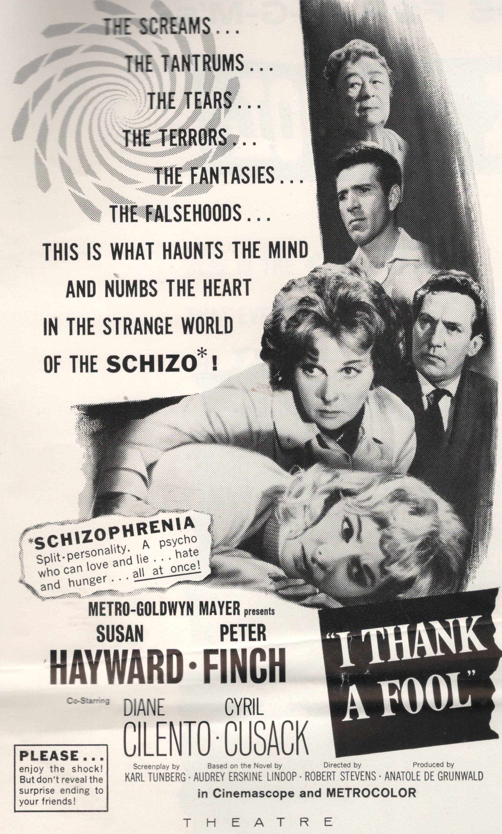 Behind the Scenes: “I Thank a Fool” (1962) – Who Do You Sell? Susan ...