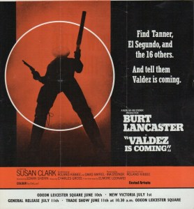 Valdez Is Coming (1971) ***** – The Magnificent 60s